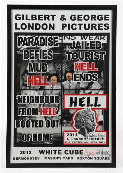 Gilbert & George | & B. 1942 BRITISH LION | MutualArt