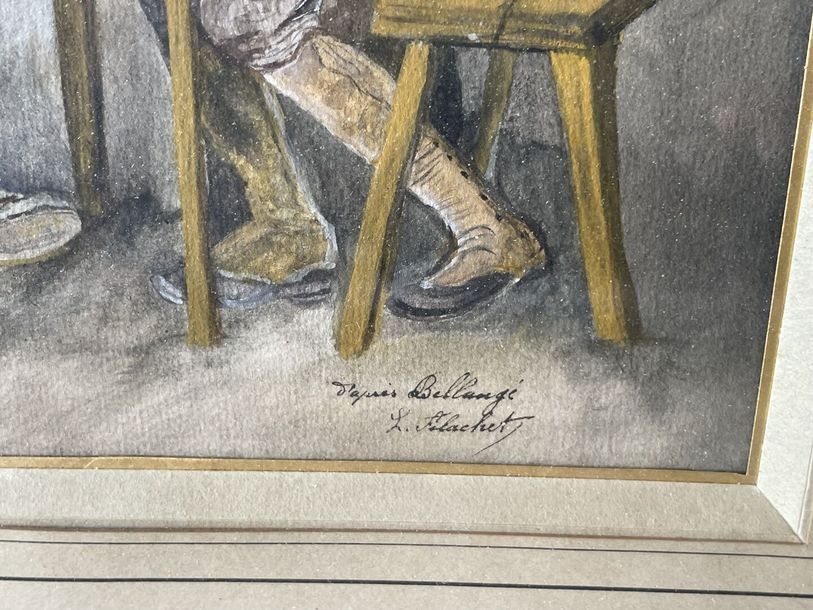 L. Flachet | We don't smoke here | MutualArt