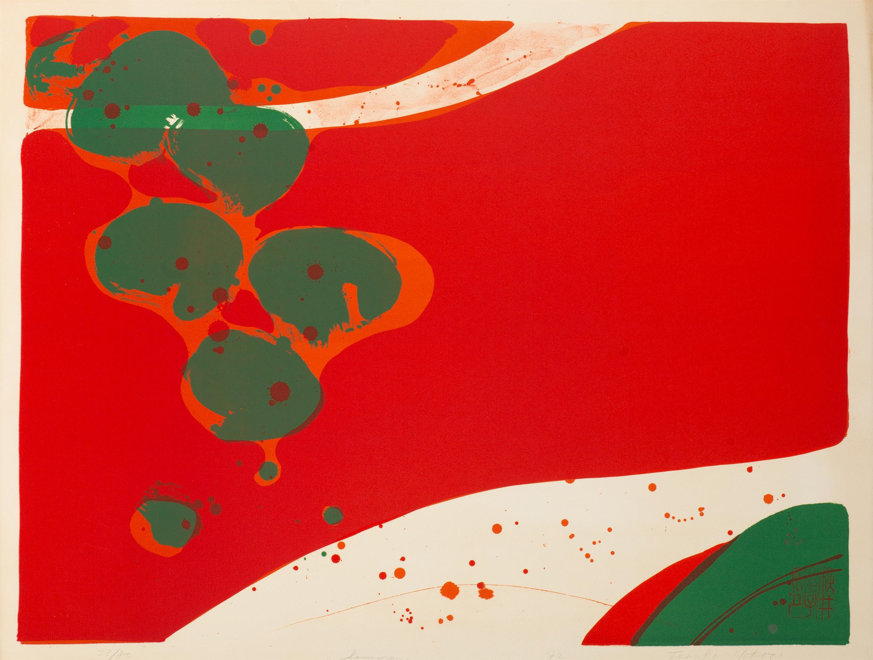 Teruko Yokoi | Farblithographie auf Arches. Signiert (1972) | MutualArt