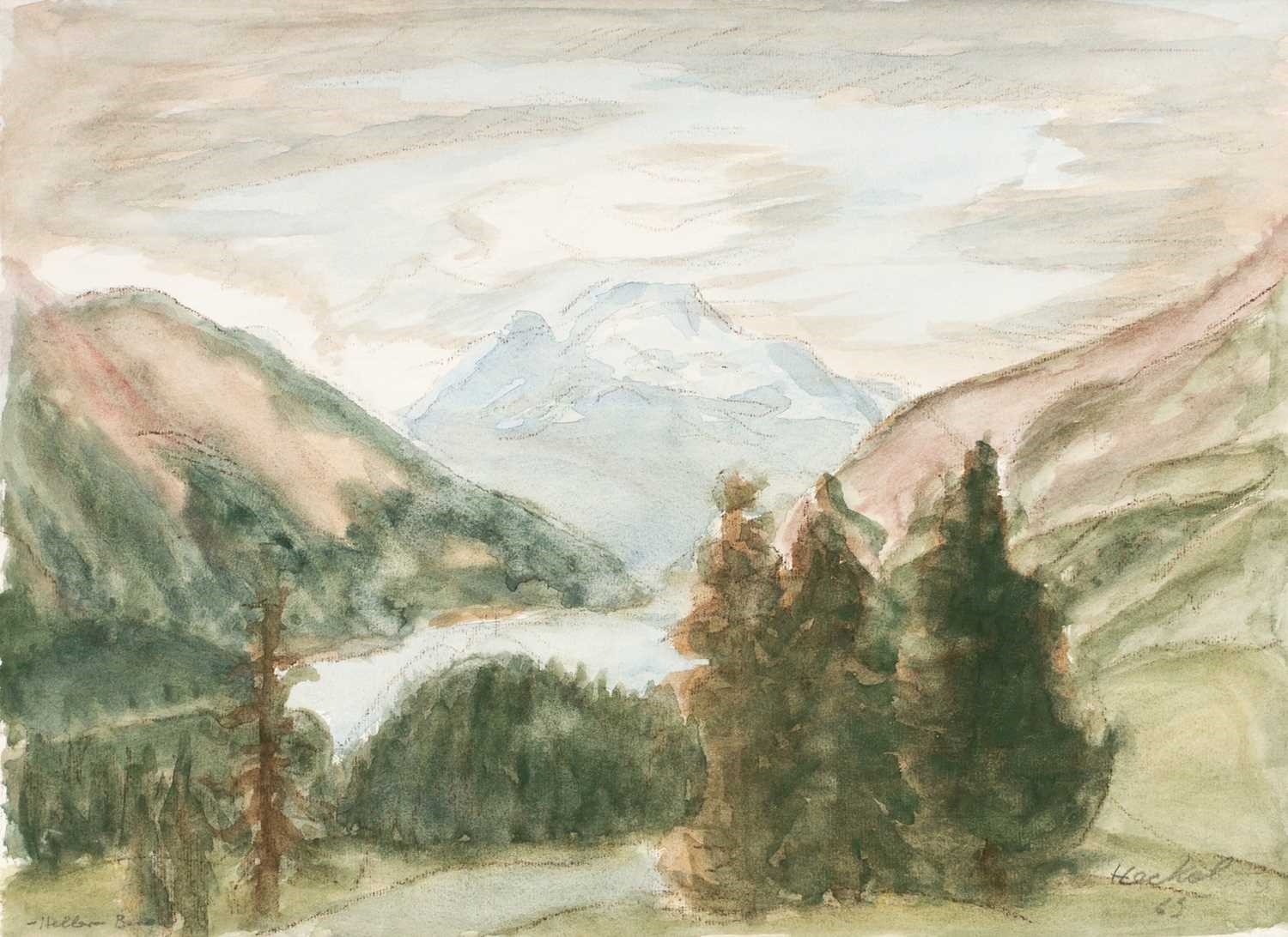 Erich Heckel | Blick in die Ebene (1940) | MutualArt