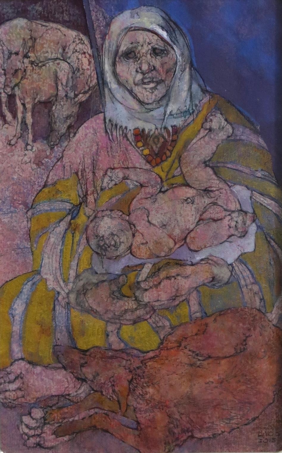 Anda Paterson | WOMAN WITH CHILD (2015) | MutualArt