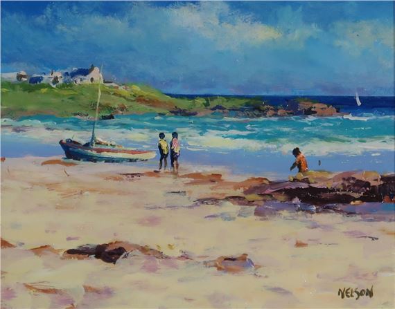Allan Nelson | OUR BEACH | MutualArt