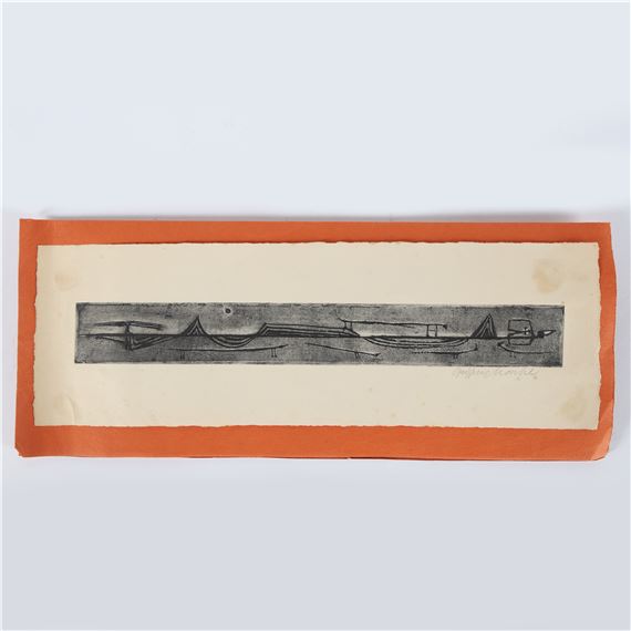 Geoffrey Petts Clarke | GEOFFREY CLARKE (1924-2014). ETCHING WITH ...