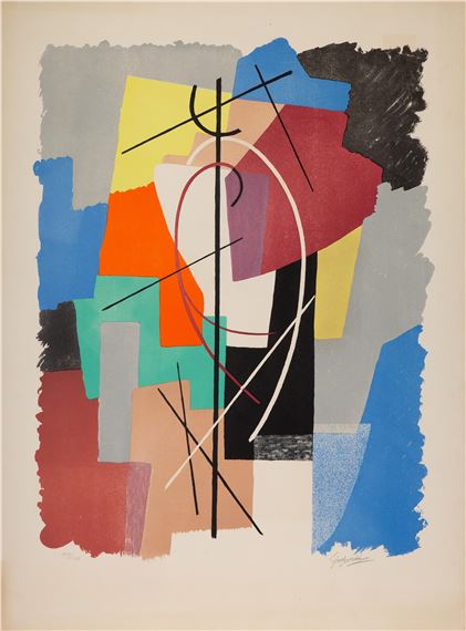 Gino Severini | Poésie algébrique 1962-63 | MutualArt