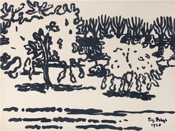 Fritz Bleyl | Landschaft 1920 (1920) | MutualArt