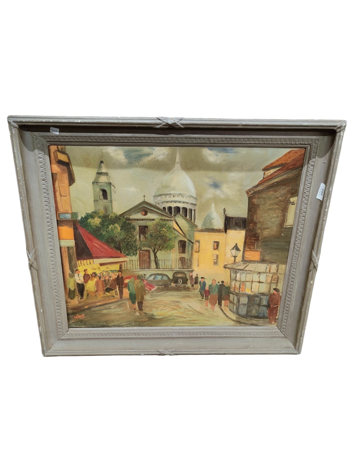 R. Cavan | ANTIQUE OIL PAINTING PARISIAN SCENE BY R.CAVAN | MutualArt