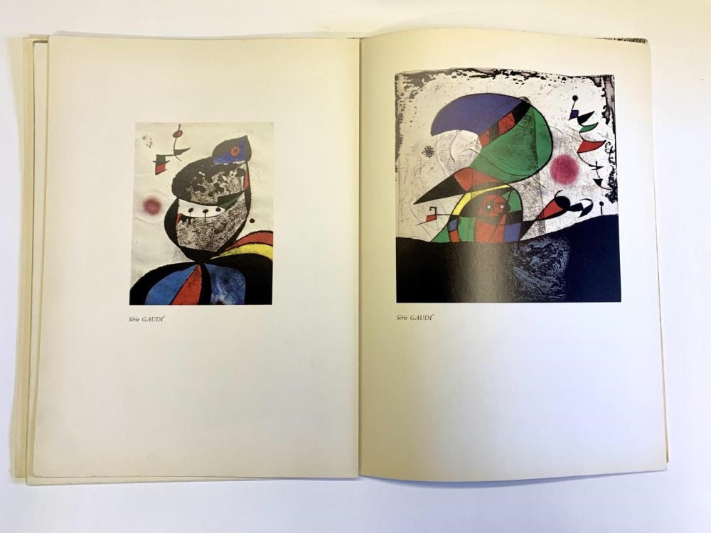 Joan Miró | Joan Miro- Refrance Book with many color lithographs inside ...