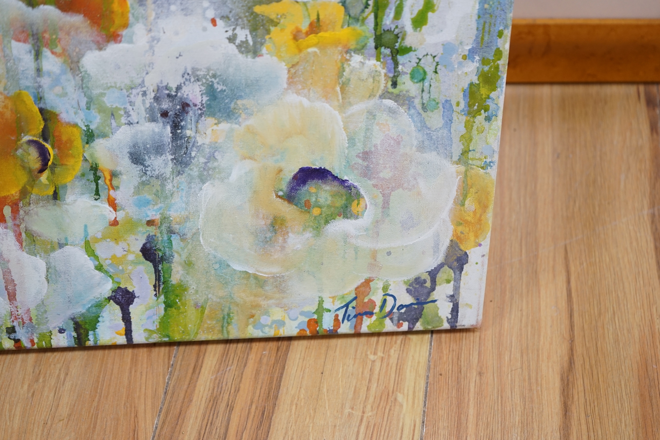 Tina Davies | Japanese anemones' and Translucent light | MutualArt