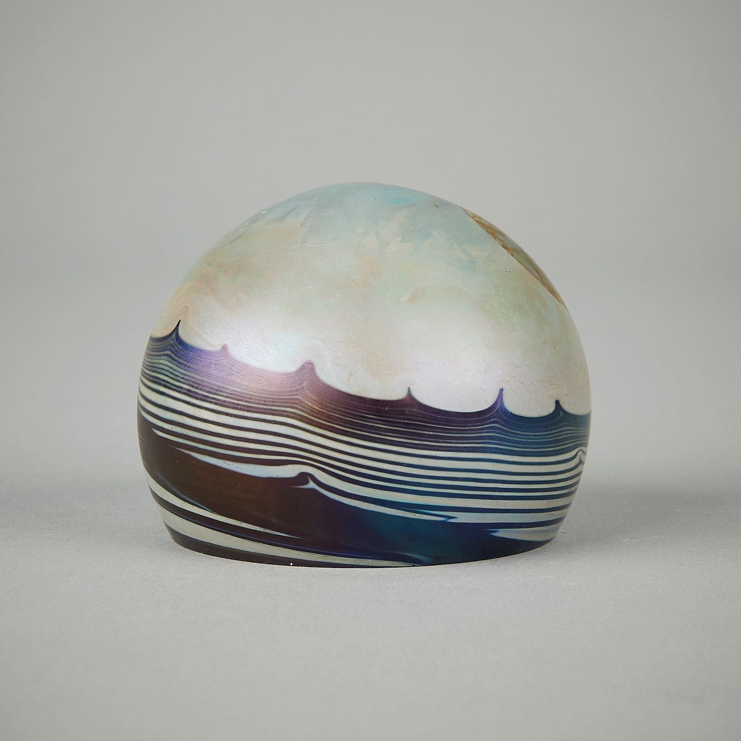 John Lewis | John Lewis Moon Favrile Glass Paperweight 1974 (1974 ...