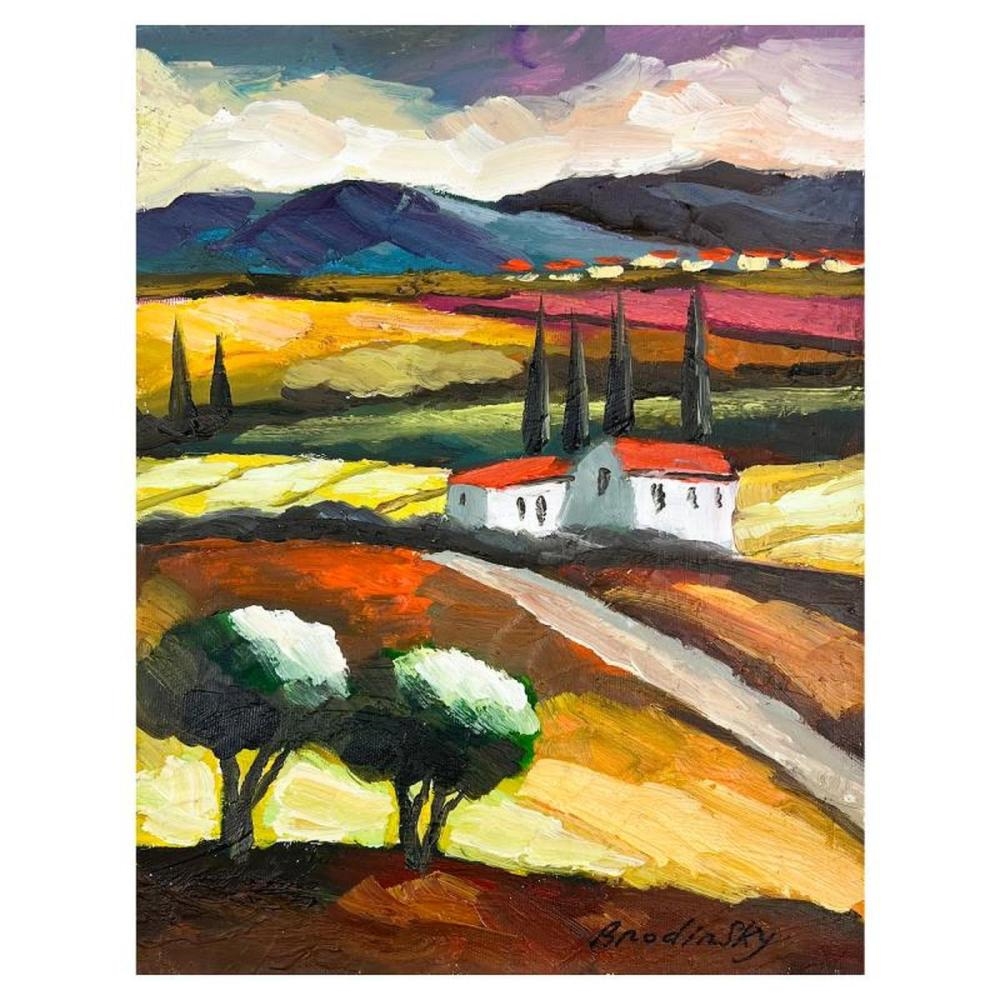 Slava Brodinsky | Slava Brodinsky Hand Signed Original Painting on ...