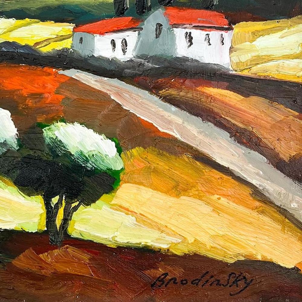 Slava Brodinsky | Slava Brodinsky Hand Signed Original Painting on ...