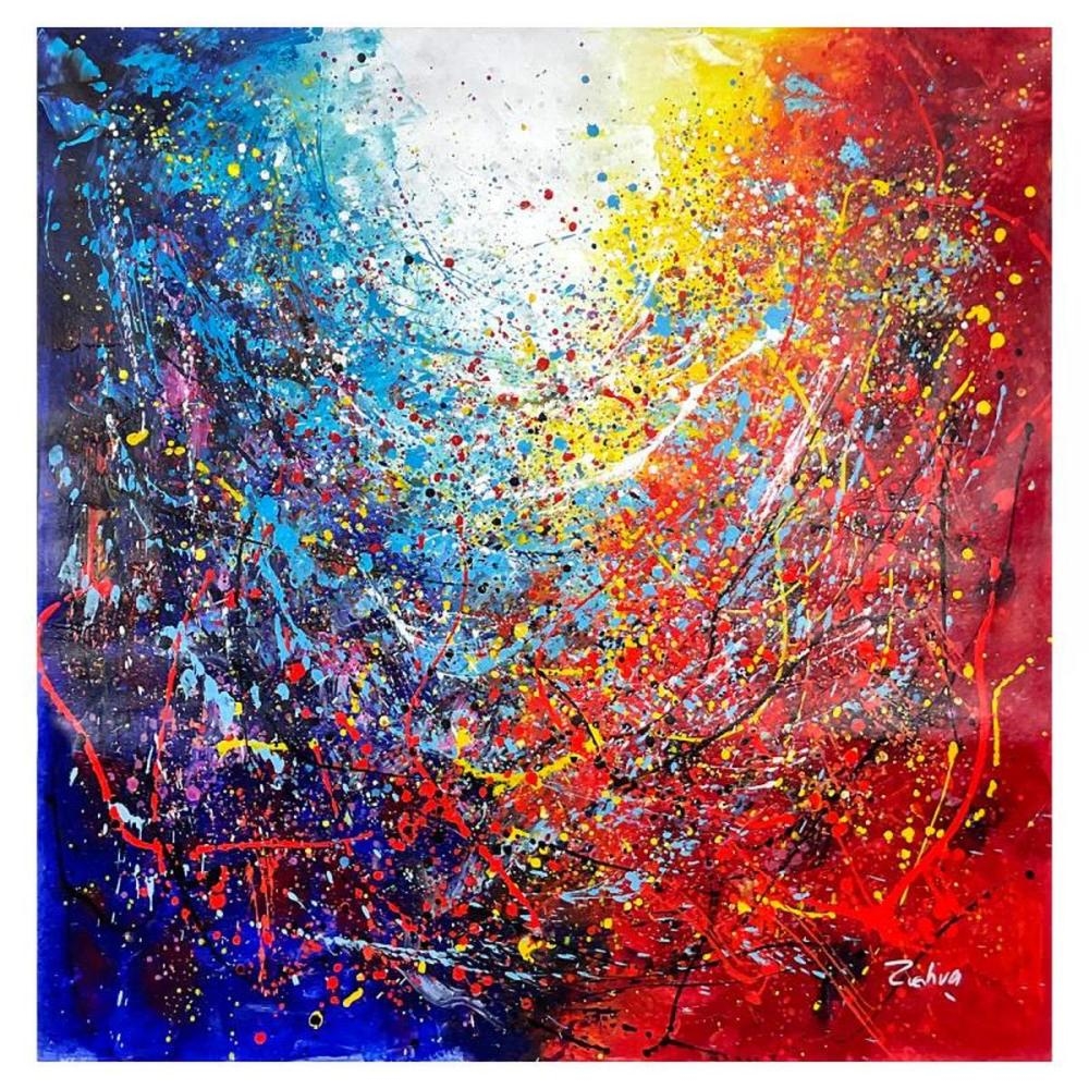 Zahra | Original Acrylic Painting on Canvas | MutualArt