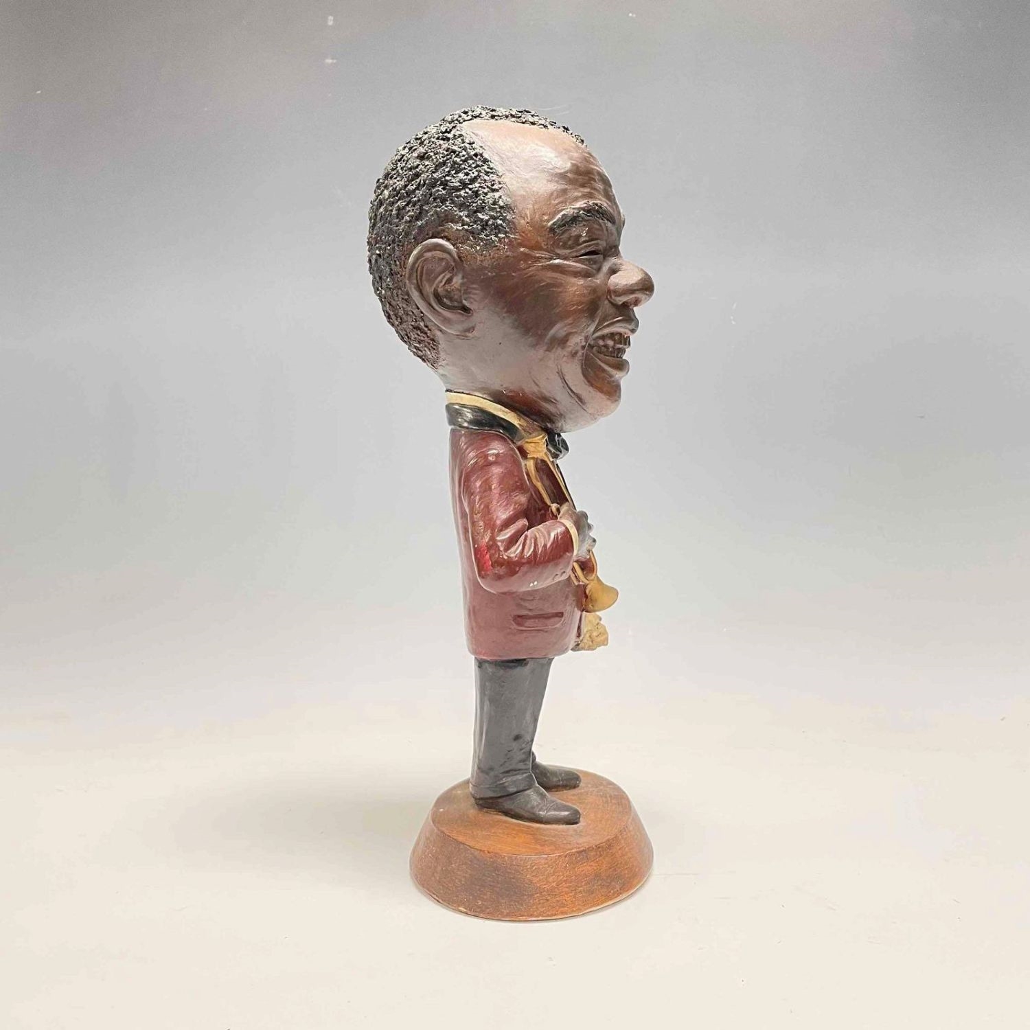Louis Armstrong | Vintage 1972 ESCO Statue of Louis Armstrong (1972 ...