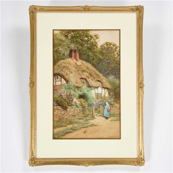 Arthur Claude Strachan | ARTHUR CLAUDE STRACHAN (1865-1930) GIRL AT THE ...