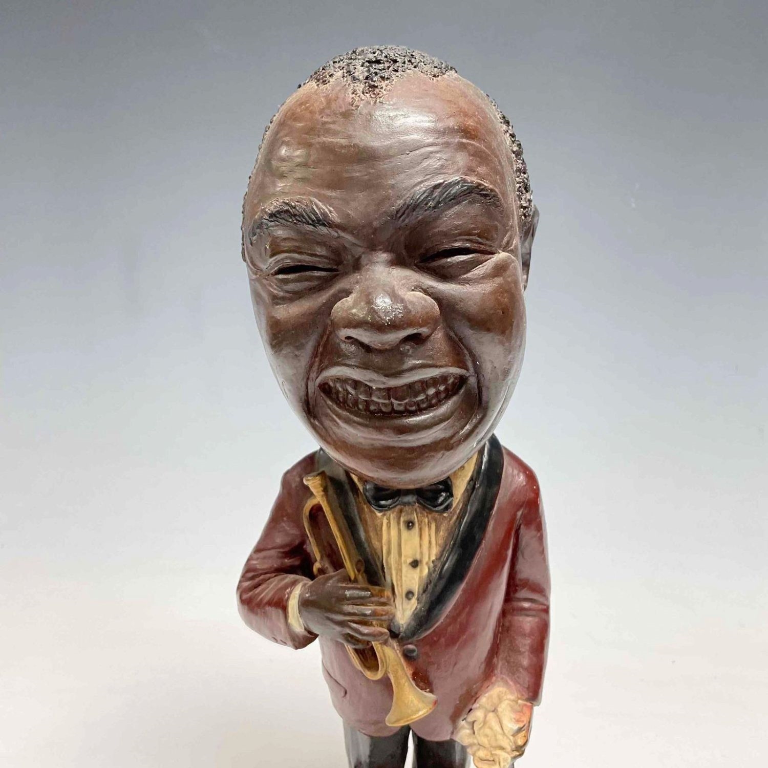 Louis Armstrong | Vintage 1972 ESCO Statue of Louis Armstrong (1972 ...