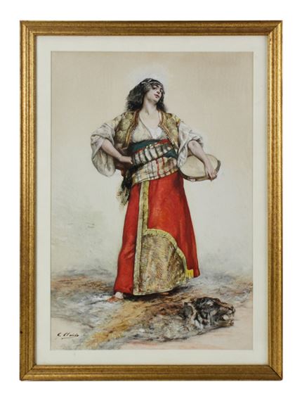 Georges Jules Victor Clairin | Gypsy girl (1843) | MutualArt