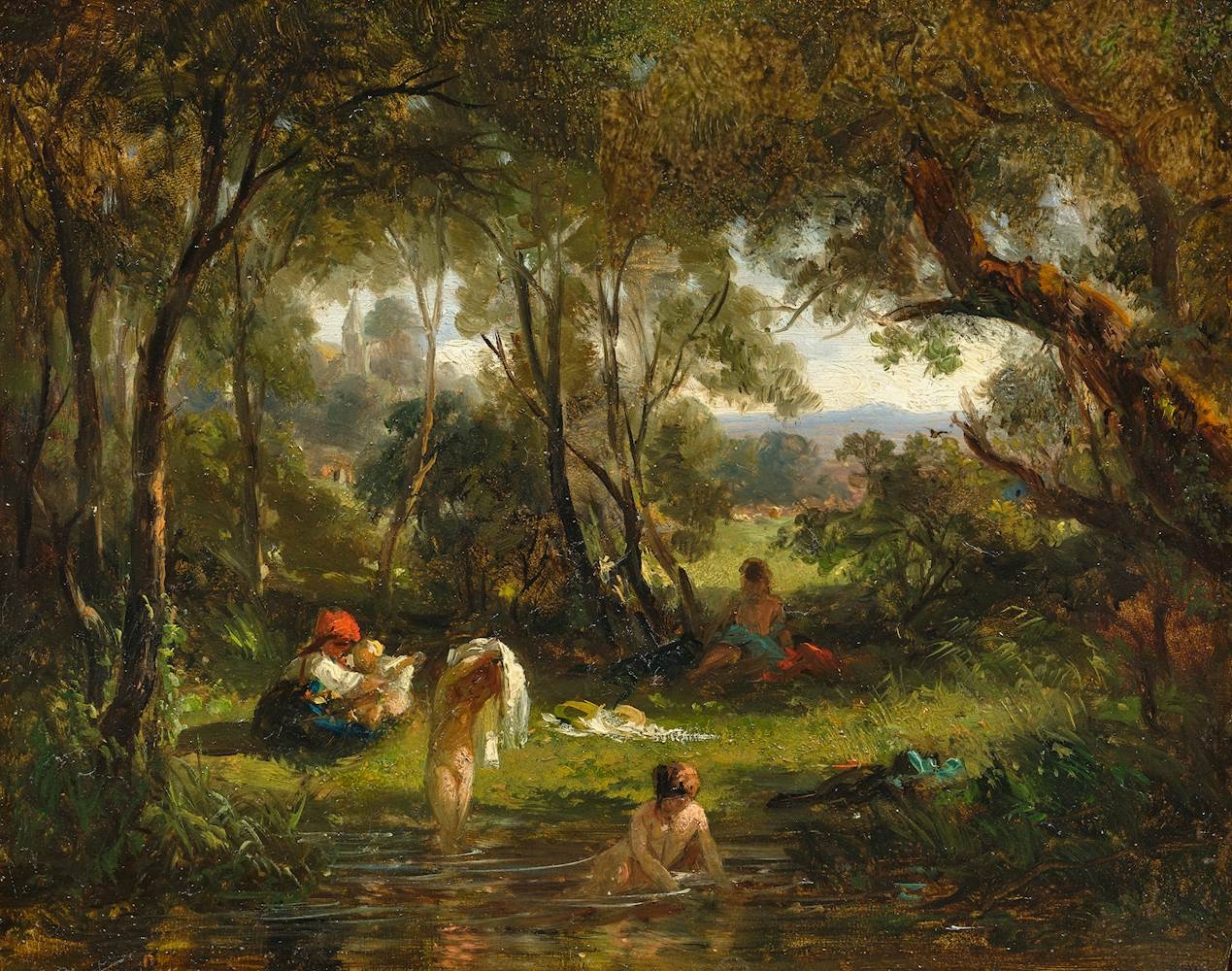 Carl Ebert | Hammersmiths in the Forest | MutualArt