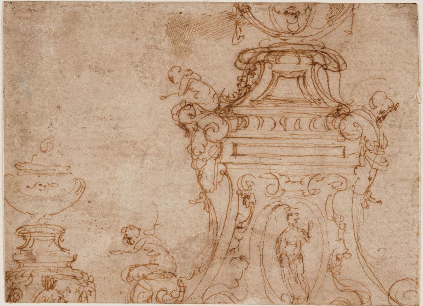 Perino del Vaga | Design for a grand vessel | MutualArt