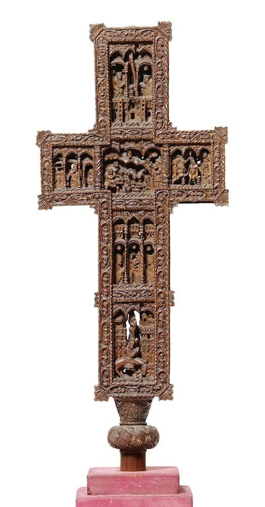 Greek School 6th Century | CROSS WITH MICRO-CARVING (16th Century ...