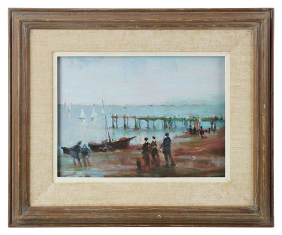 Donald Roy Purdy | beach scene (1924) | MutualArt