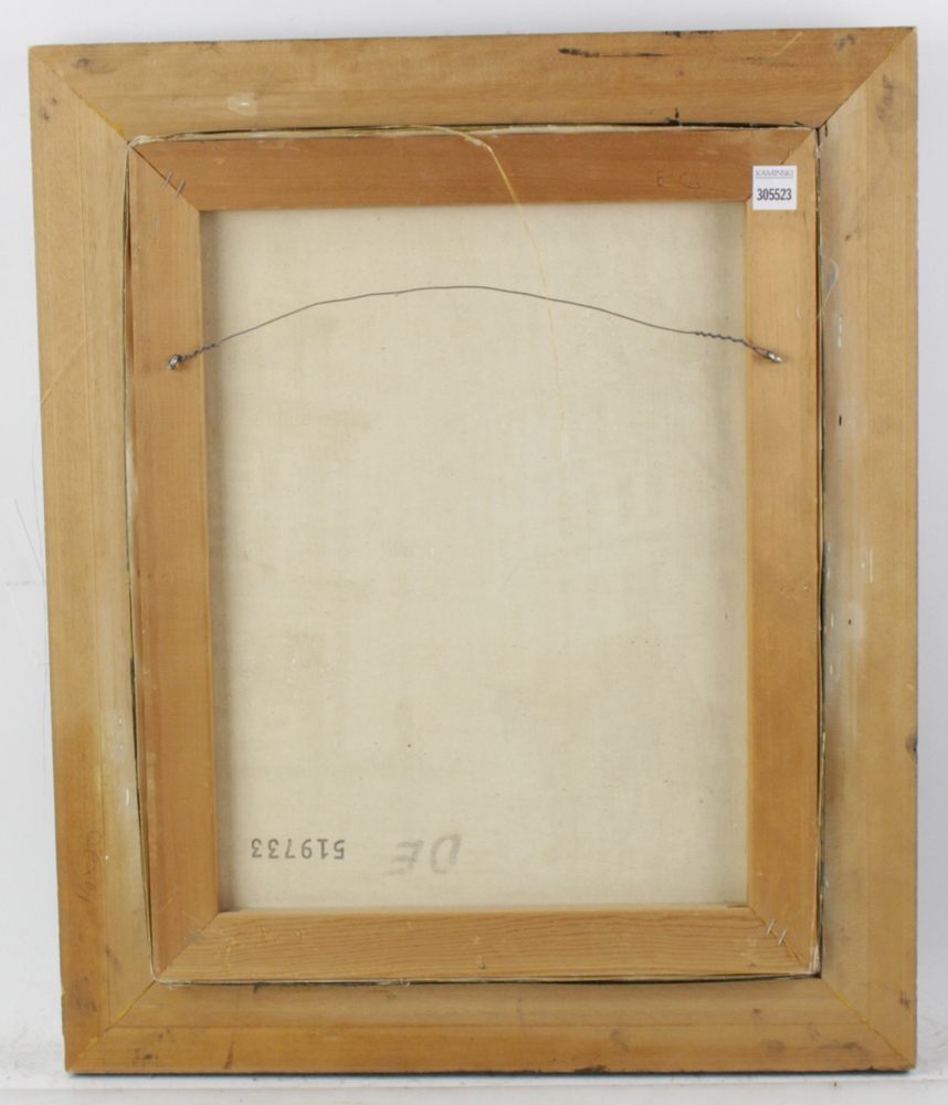 Lawrence Monier | Street Scene with Horse-Drawn Carriage | MutualArt