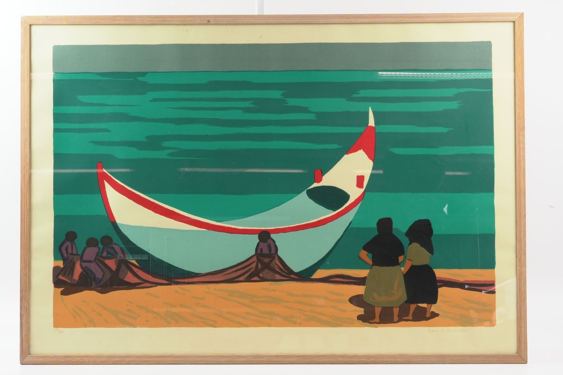 Lars Norrman | 601. LARS NORRMAN (1915-1979), färglitografi | MutualArt