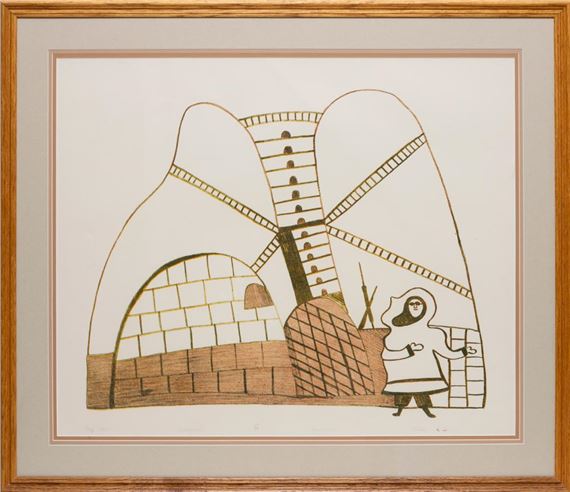 Pudlo Pudlat | My Home (1975) | MutualArt