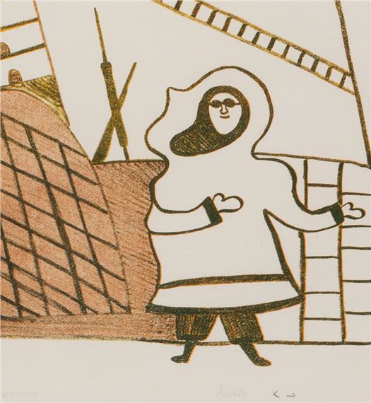 Pudlo Pudlat | My Home (1975) | MutualArt