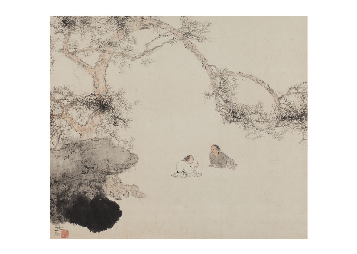 Hoan Kosugi | KANZAN JITTOKU (HANSHAN AND SHIDE) | MutualArt