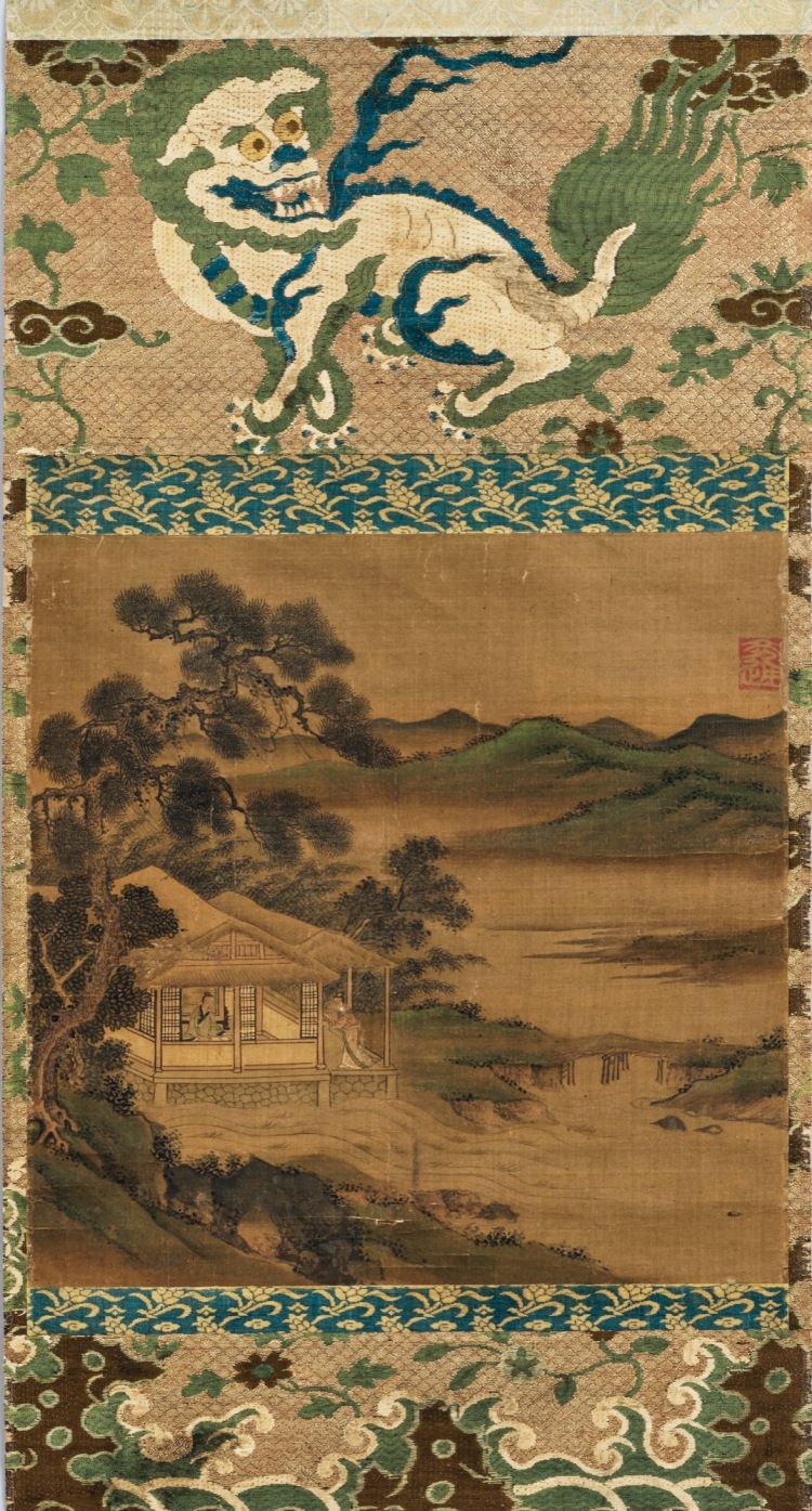 Dai Jin | Water Pavilion Looking at the River | MutualArt