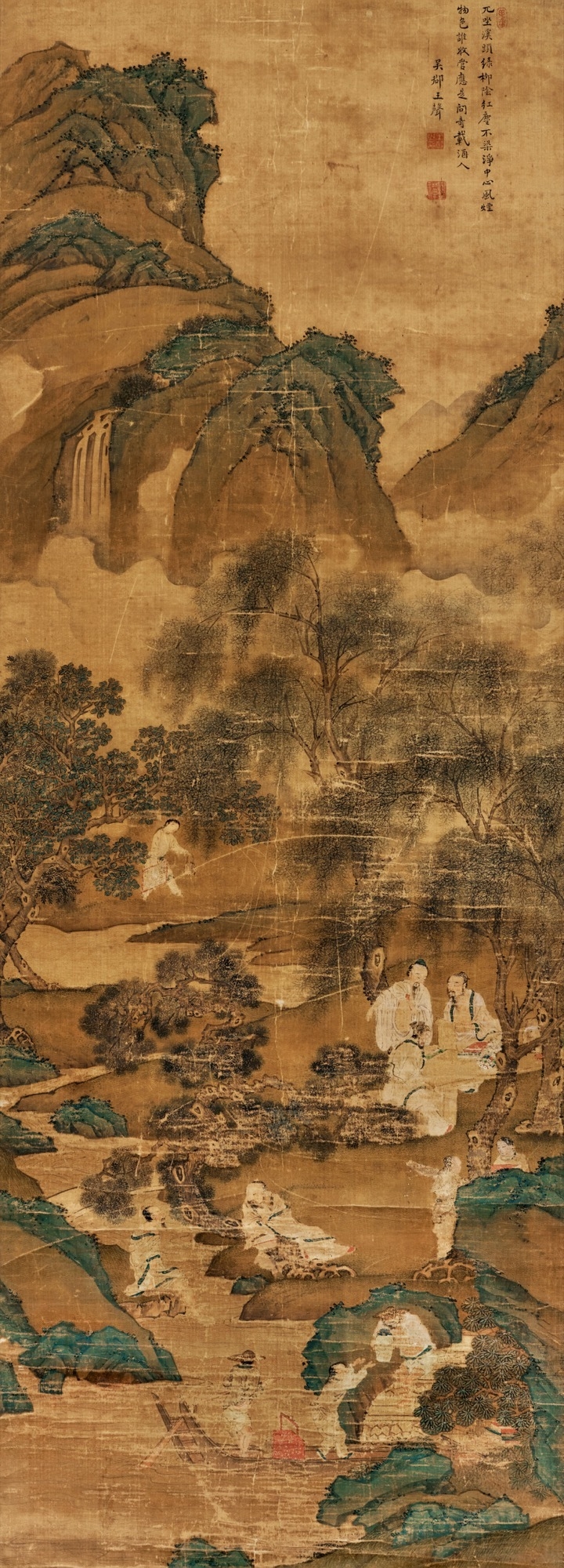 Wang Sheng | Scenic Spot of the Winding Water | MutualArt