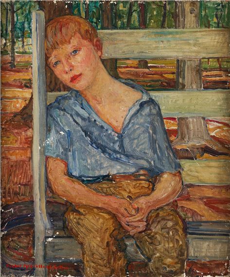 Rachel Mcclelland Sutton | Rachel McClelland Sutton oil Daydreaming Boy ...