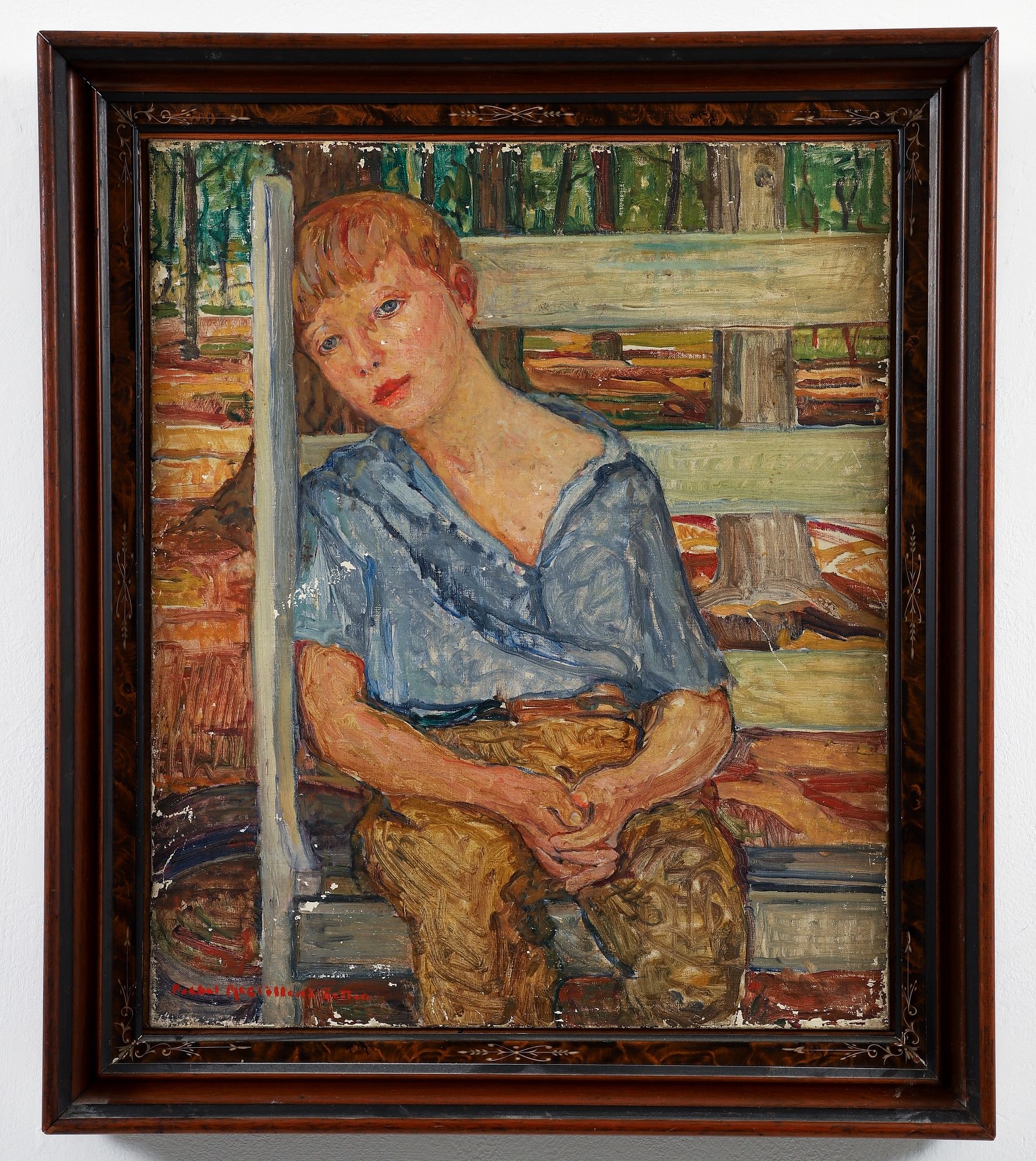 Rachel Mcclelland Sutton | Rachel McClelland Sutton oil Daydreaming Boy ...