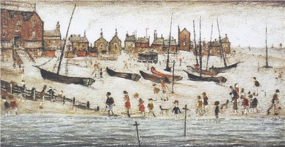 Laurence Stephen Lowry | After LS Lowry, limited edition gouttelette ...