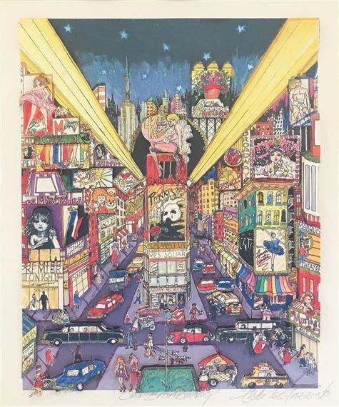 Charles Fazzino | Charles Fazzino - On Broadway | MutualArt