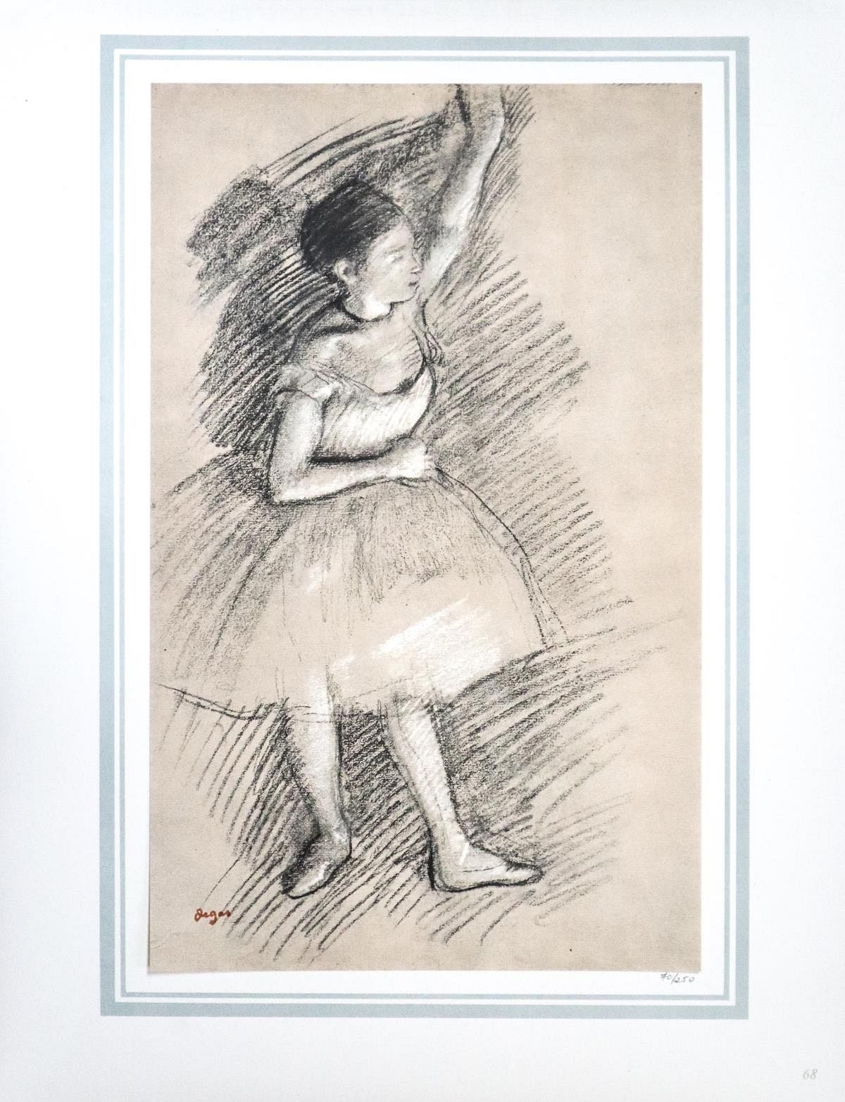 Edgar Degas | Edgar Degas (After) - Danseuse debout (1874) | MutualArt