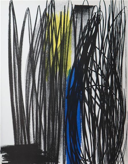Hans Hartung | Hans Hartung - Untitled (1973) | MutualArt