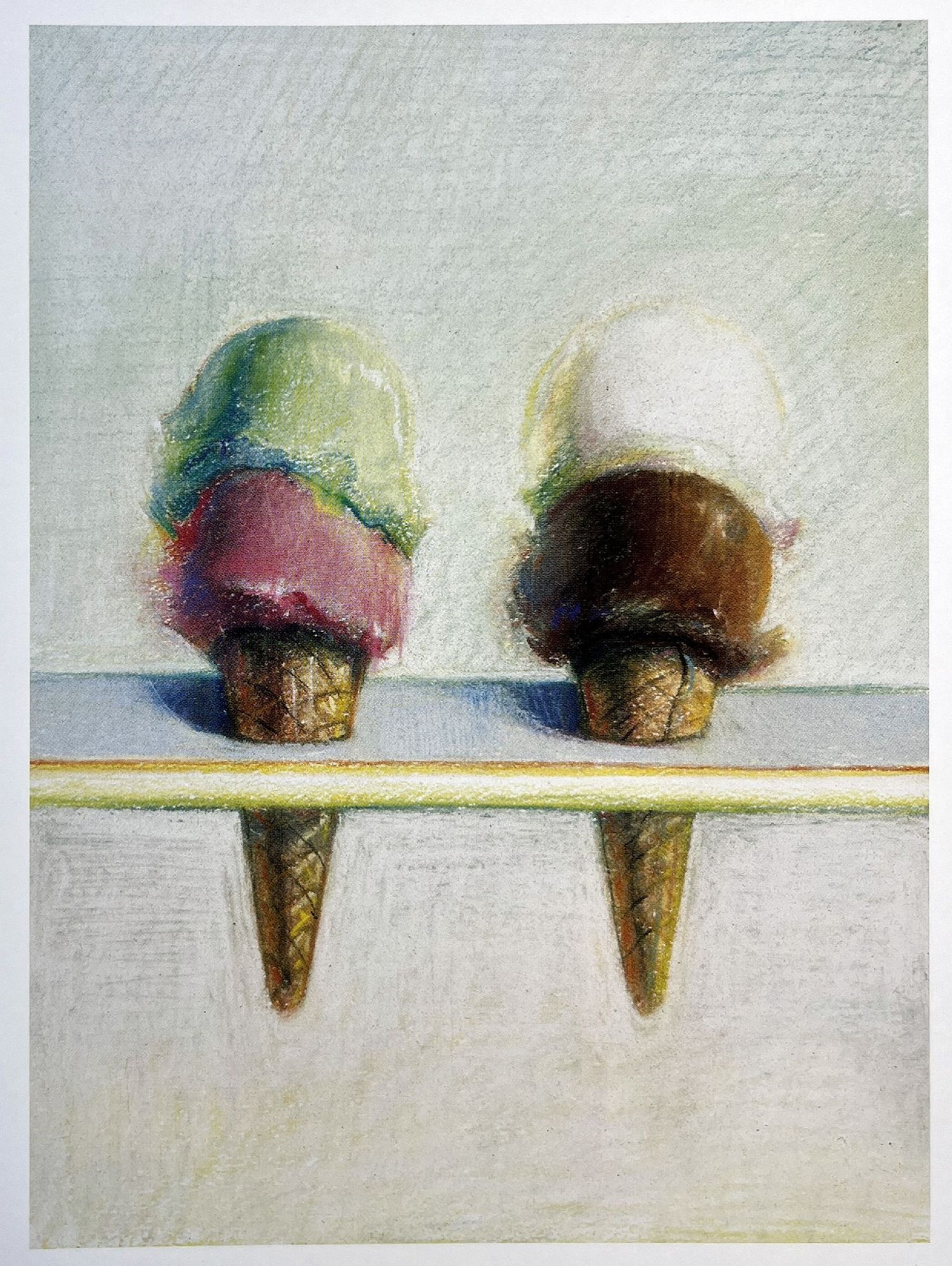 Wayne Thiebaud | Wayne Thiebaud - Four Flavors (2019) | MutualArt