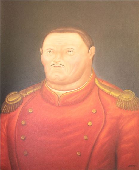 Fernando Botero | Fernando Botero - Field Marshall | MutualArt