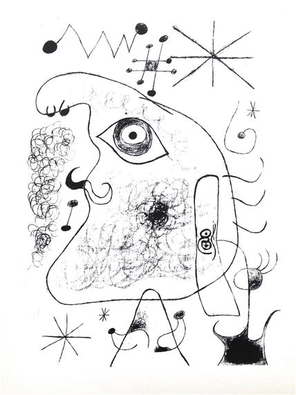 Joan Miró | Joan Miro - Lithograph XXXV (1947) | MutualArt