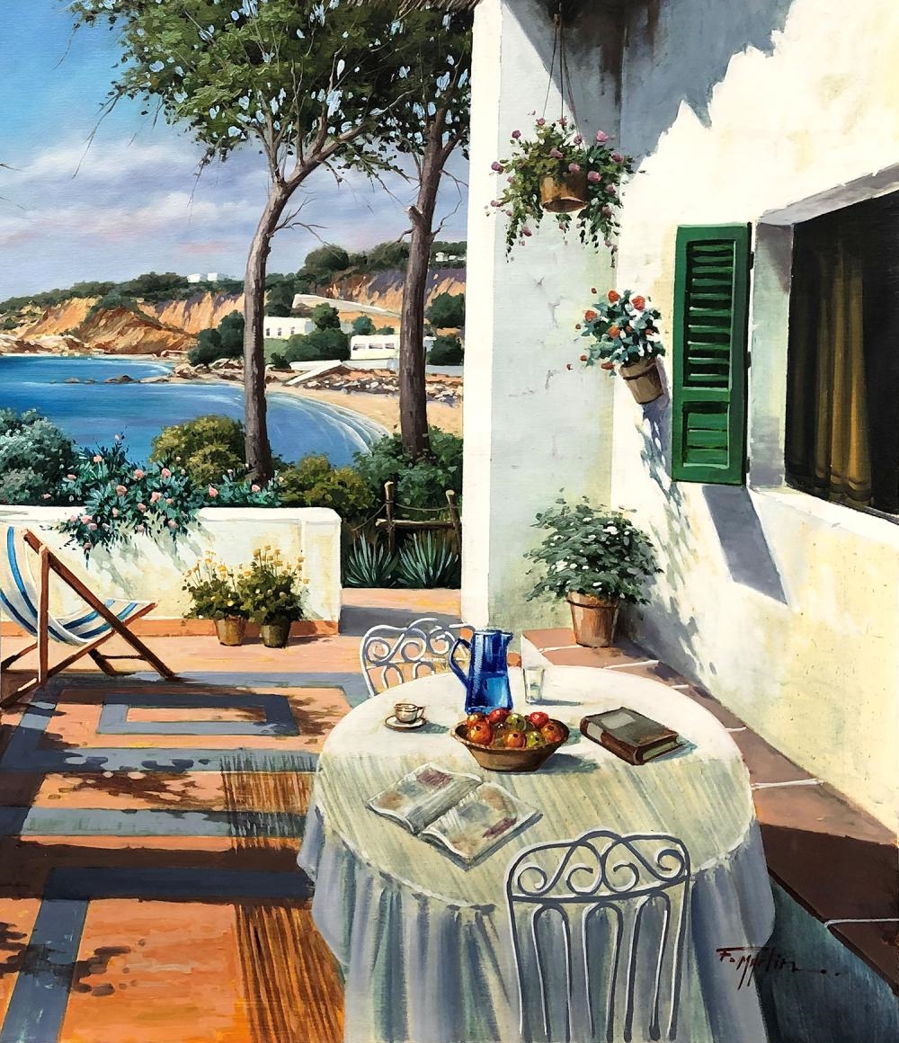 Fran Martin | Mediterranean View I | MutualArt