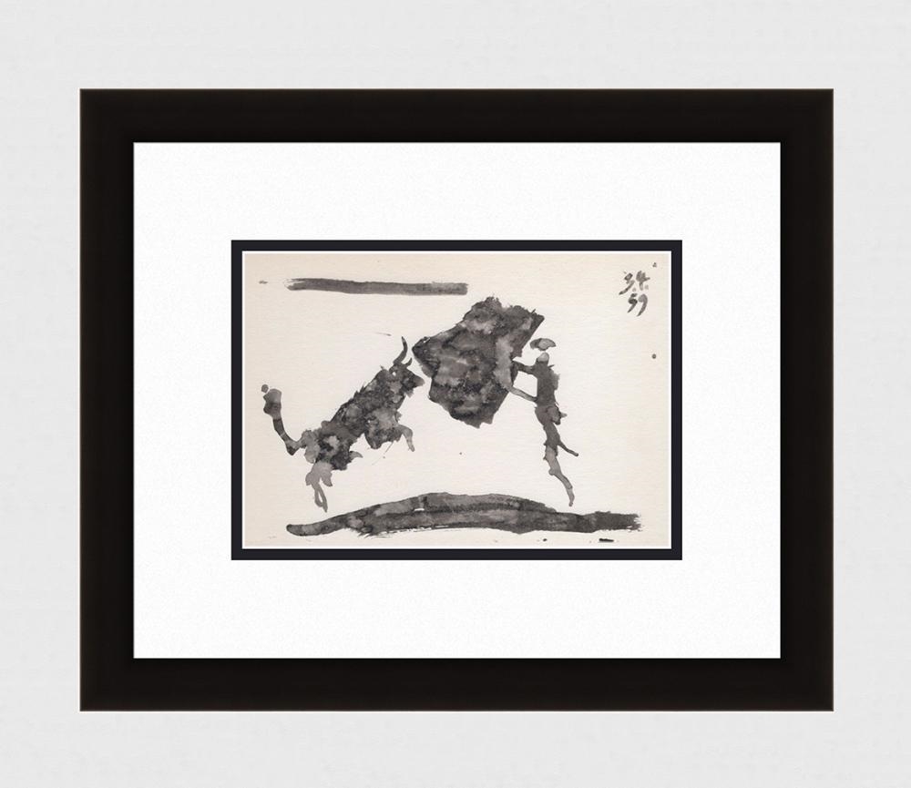 Pablo Picasso | Matador and Angry Bull X (Matador y Toro Enojado) (1961 ...