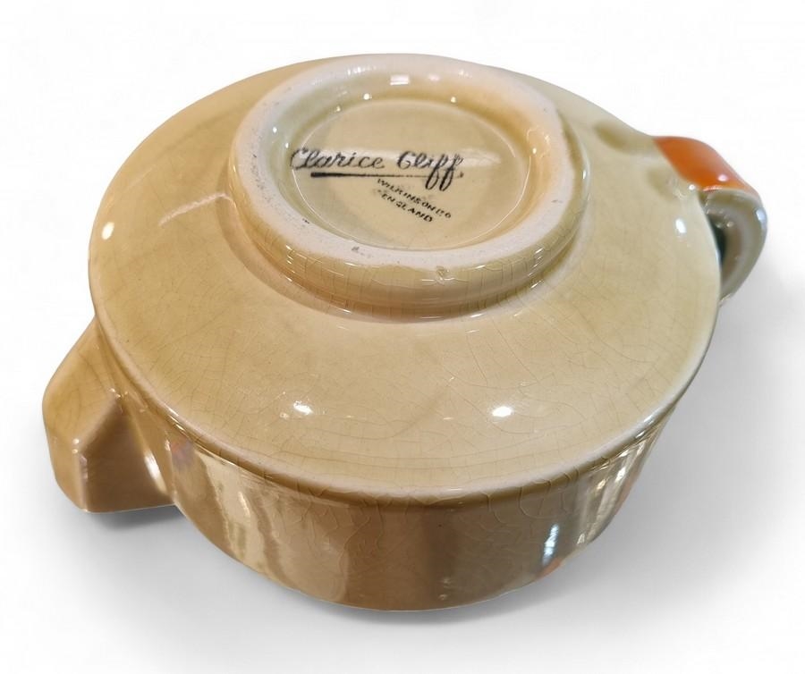 Clarice Cliff | Clarice Cliff Early Pattern Odilon Shape 'Ravel' Sauce ...