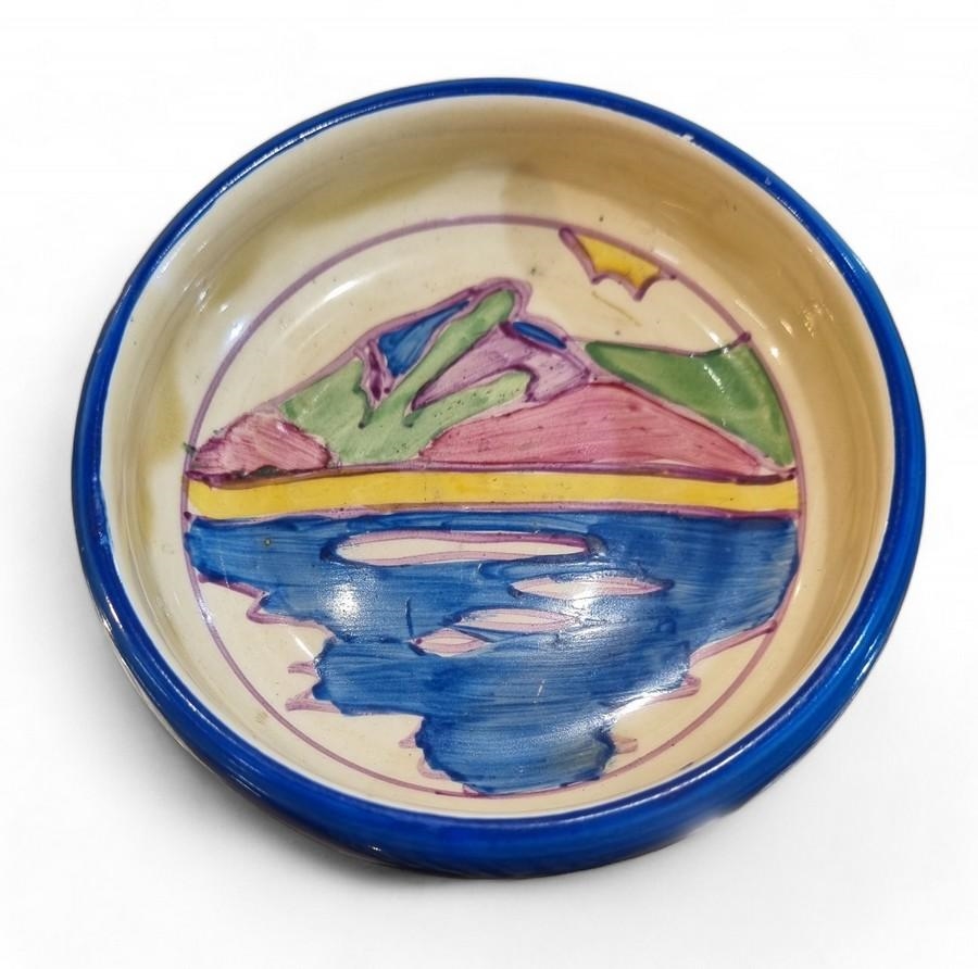 Clarice Cliff | Clarice Cliff Bizarre Fantasque 'Gibraltar' Pin Tray ...