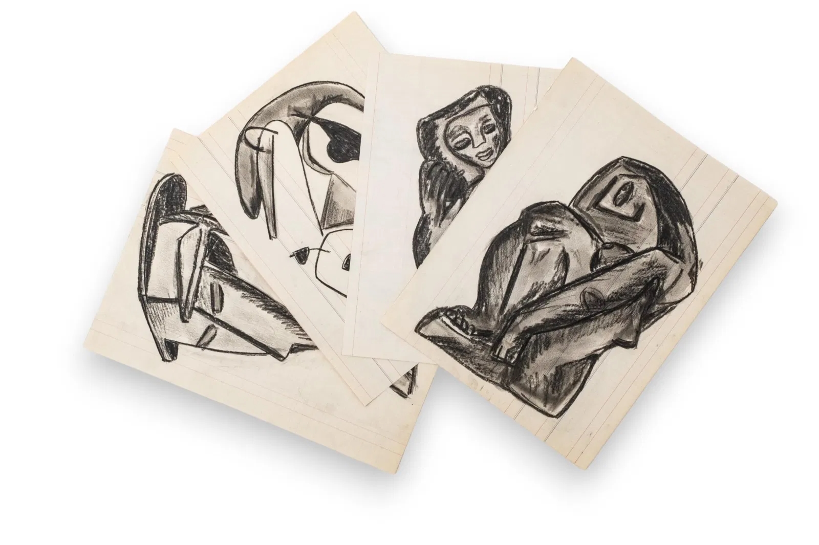 Alexander Archipenko | Study Drawings and Sketches for Future Works ...
