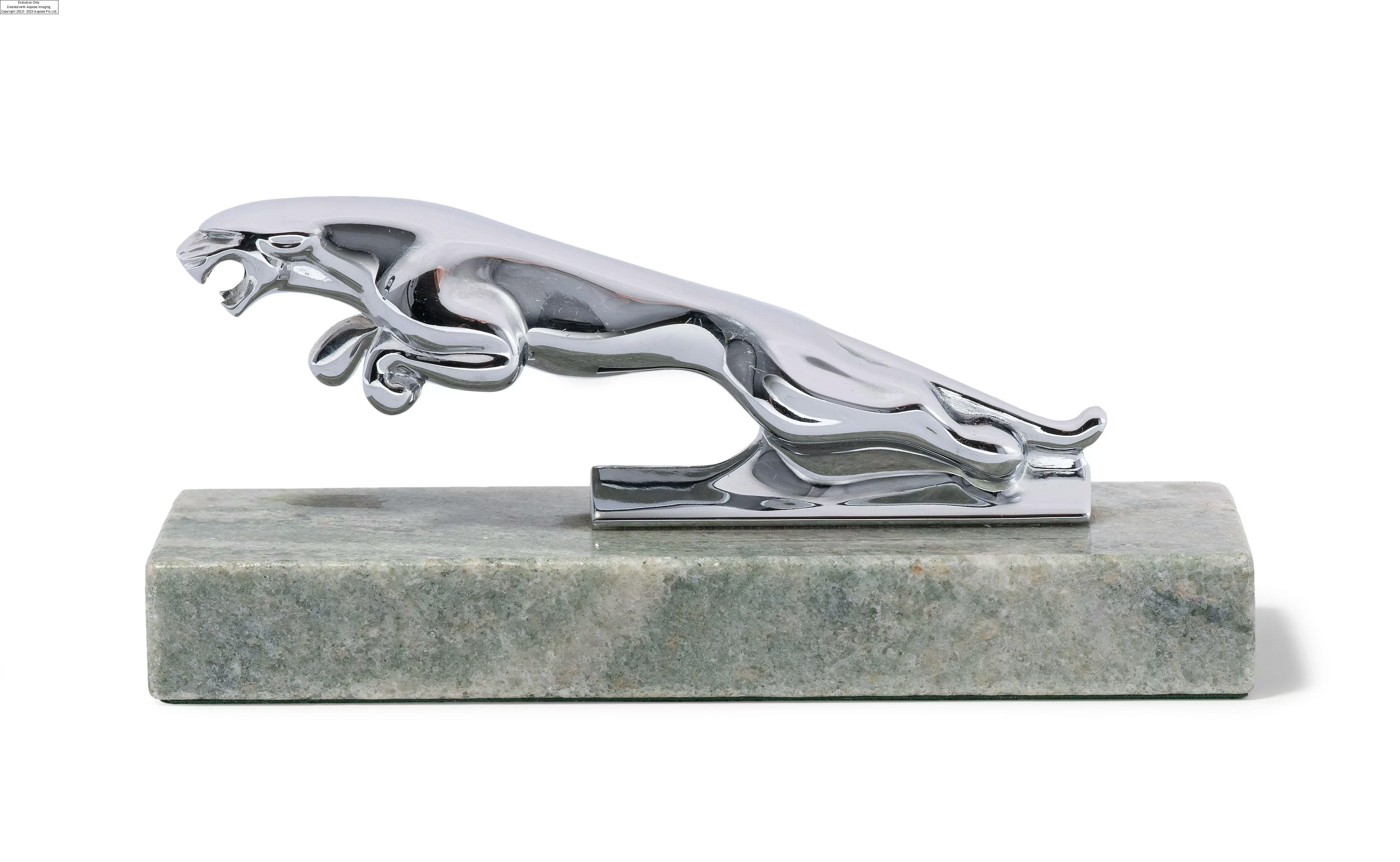 Frederick Gordon Crosby | Jaguar-Kühlerfigur Leaper (1966) | MutualArt