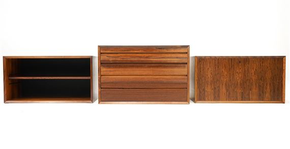 Component | Brazilian Rosewood CADO Wall Unit Components | MutualArt