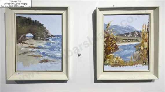 Robina Templeton | Pair of Oil Works by Robena Templeton | MutualArt