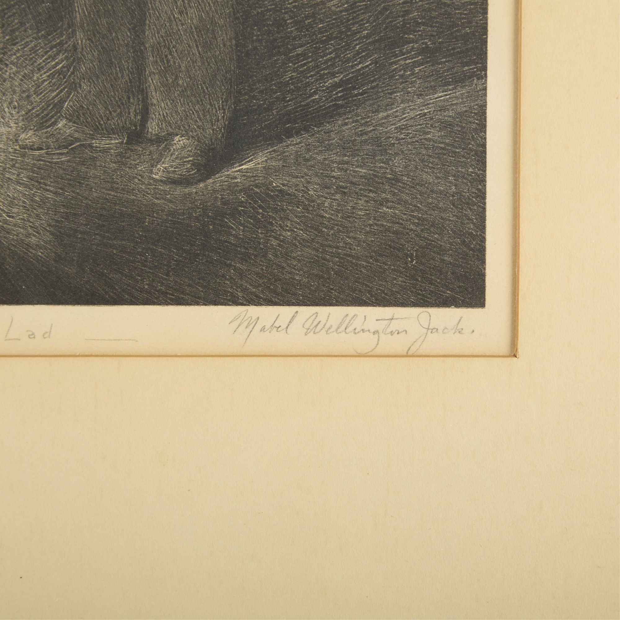 Mabel Wellington Jack | Mabel Wellington Jack Farm Lad WPA Lithograph ...