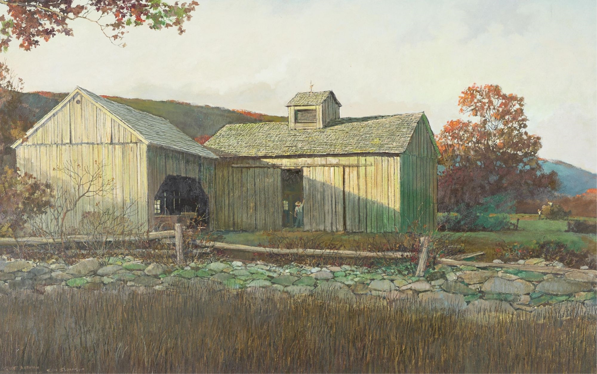Eric Sloane | Autumn in New England | MutualArt